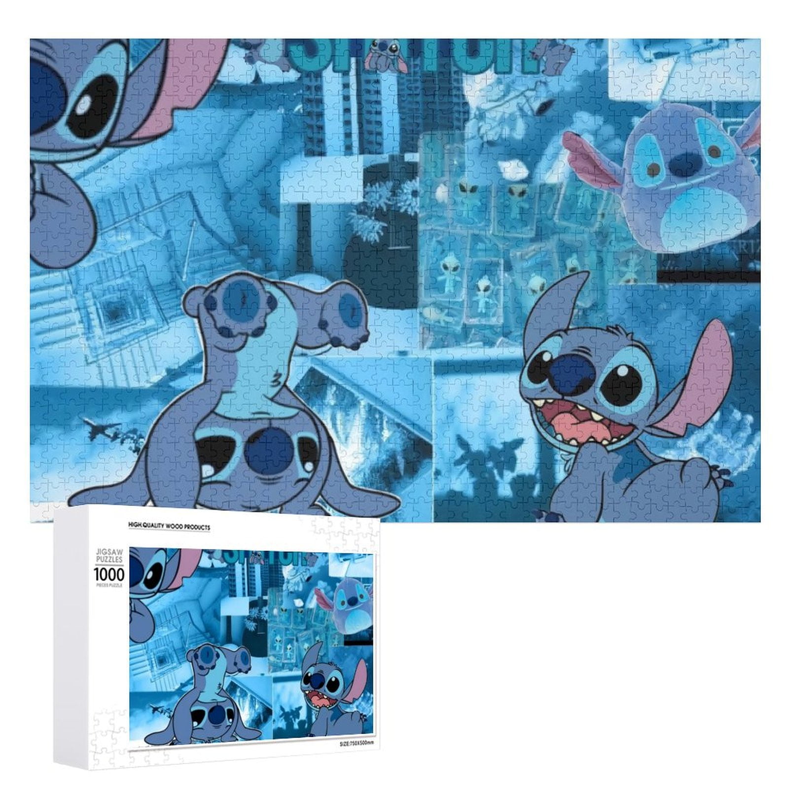 Lilo Simply Stitch Puzzles for Adults 1000 Pieces,Challenging Puzzle ...