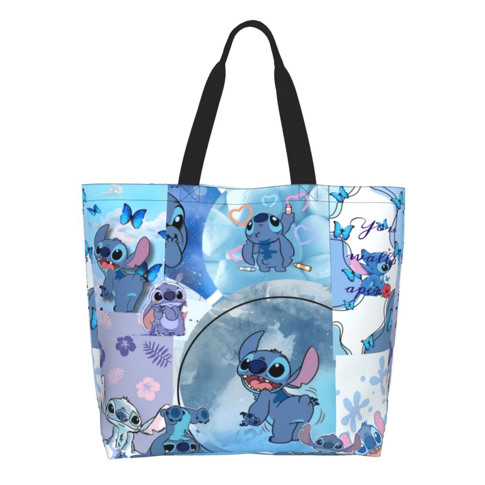 Disney-Lilo Simply Stitch Tote Bag,Tote Bag for Women,Canvas Tote Bag ...