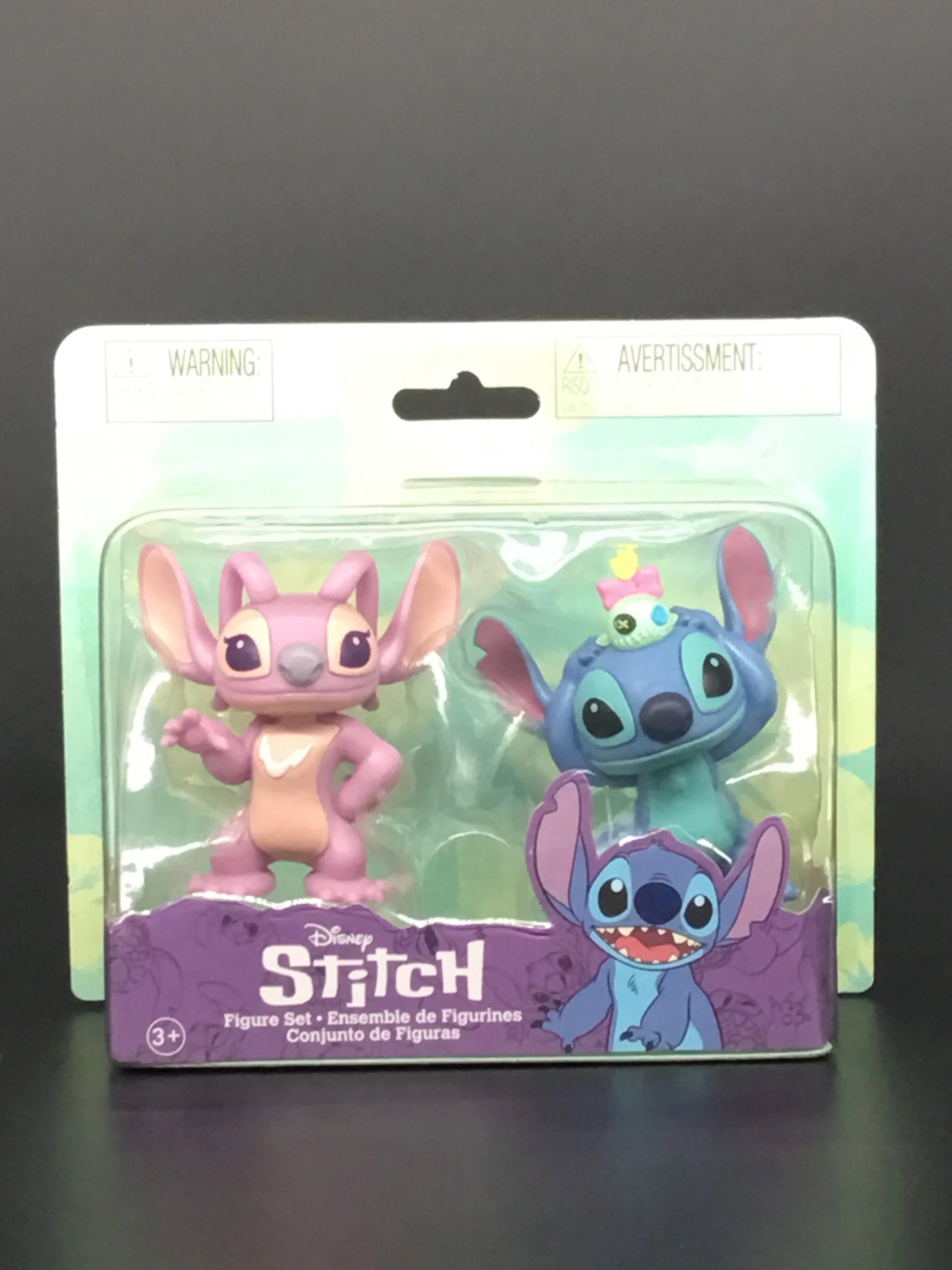 Disney Lilo Stitch 2 Figure Set - Stitch Scrump and Angel - Walmart ...
