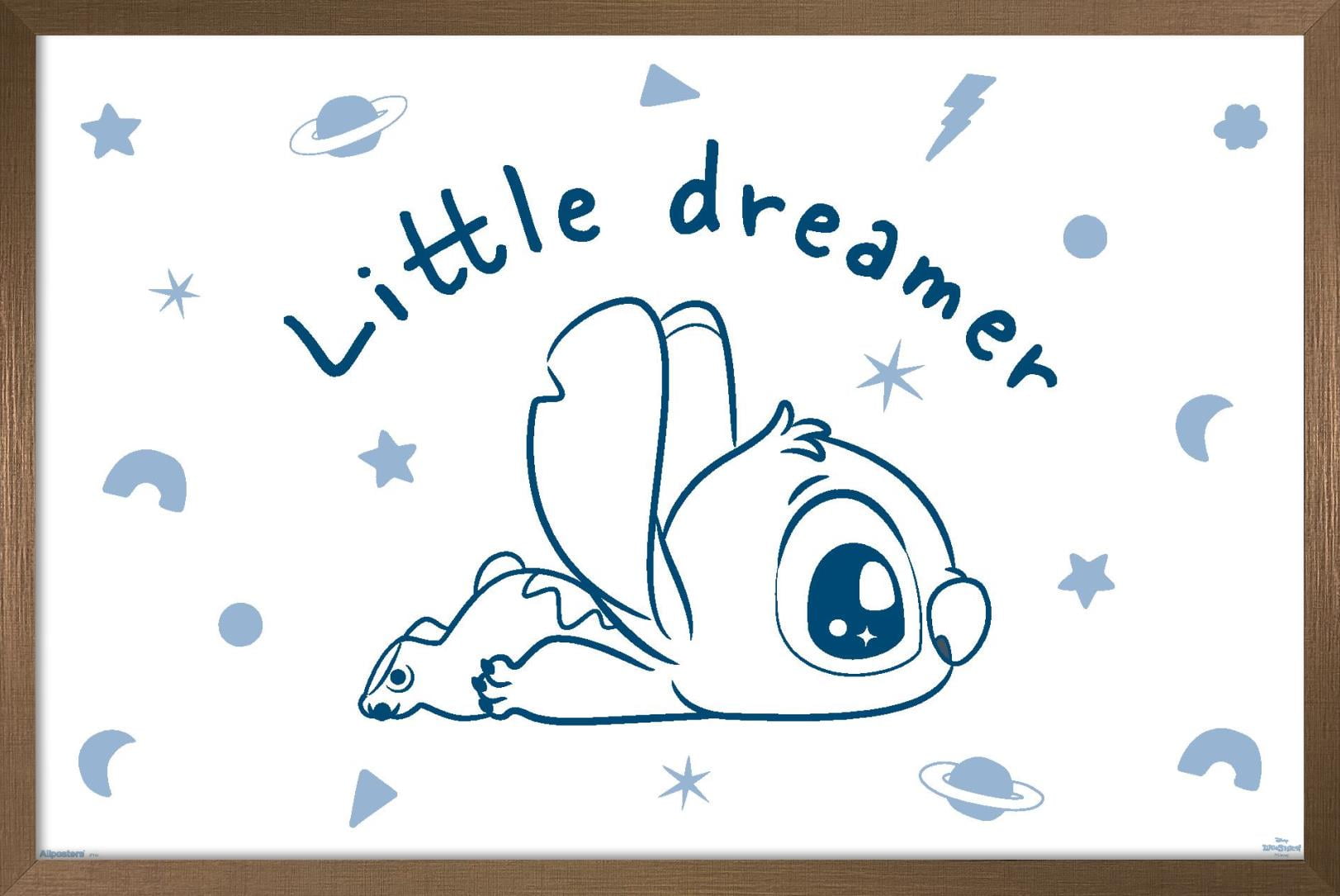 Disney Lilo & Stitch (2002) - Little Dreamer Wall Poster, 22.375" x 34 ...