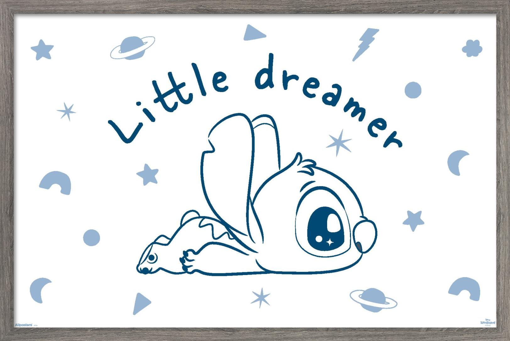 Disney Lilo & Stitch (2002) - Little Dreamer Wall Poster, 22.375" x 34 ...