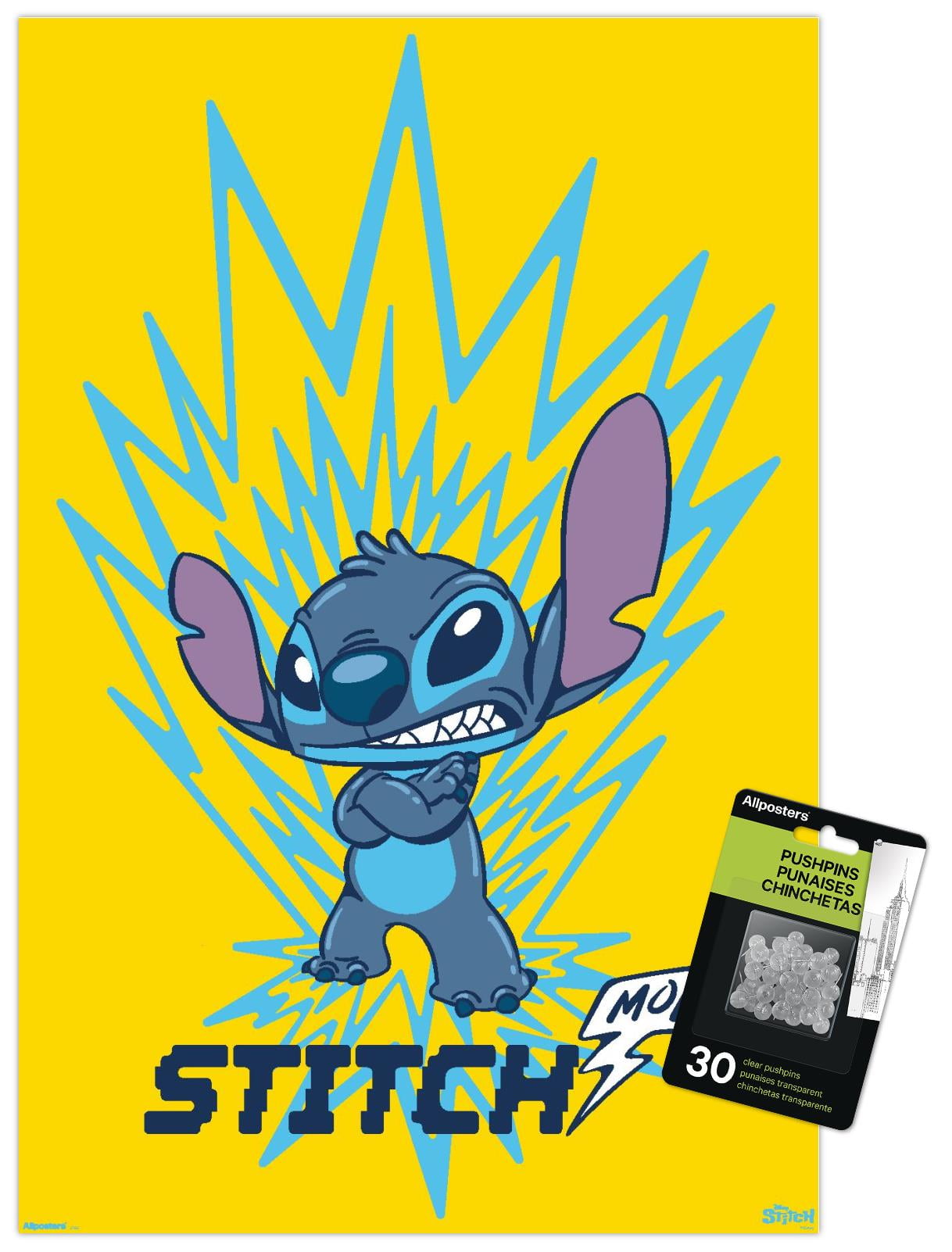 Disney Lilo & Stitch (2002) - Power Mode Wall Poster with Push Pins, 14 ...
