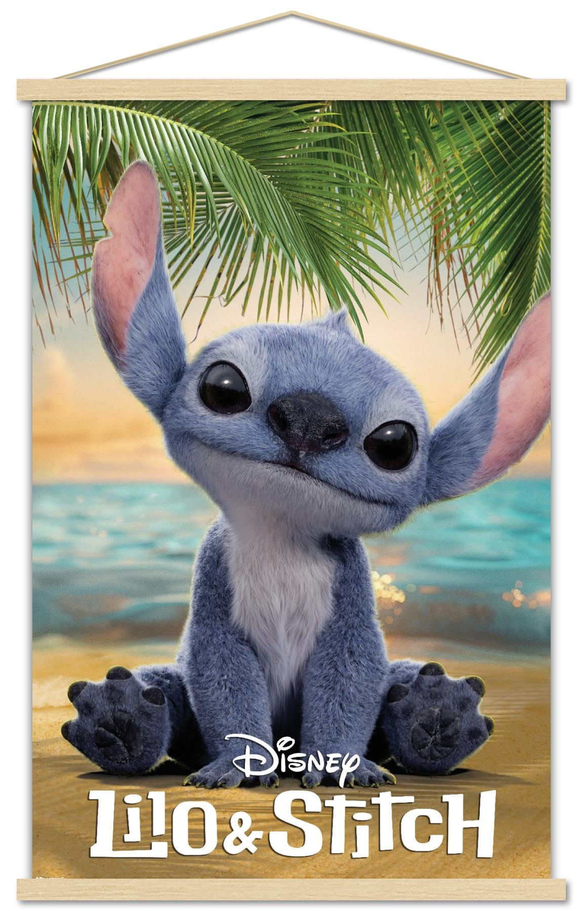 Disney Lilo & Stitch (2025) - Beach Pose One Sheet Wall Poster with ...