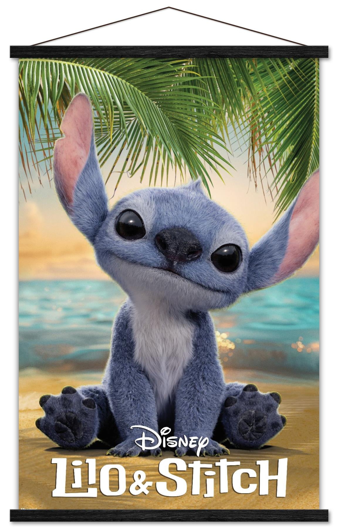 Disney Lilo & Stitch (2025) - Beach Pose One Sheet Wall Poster with ...