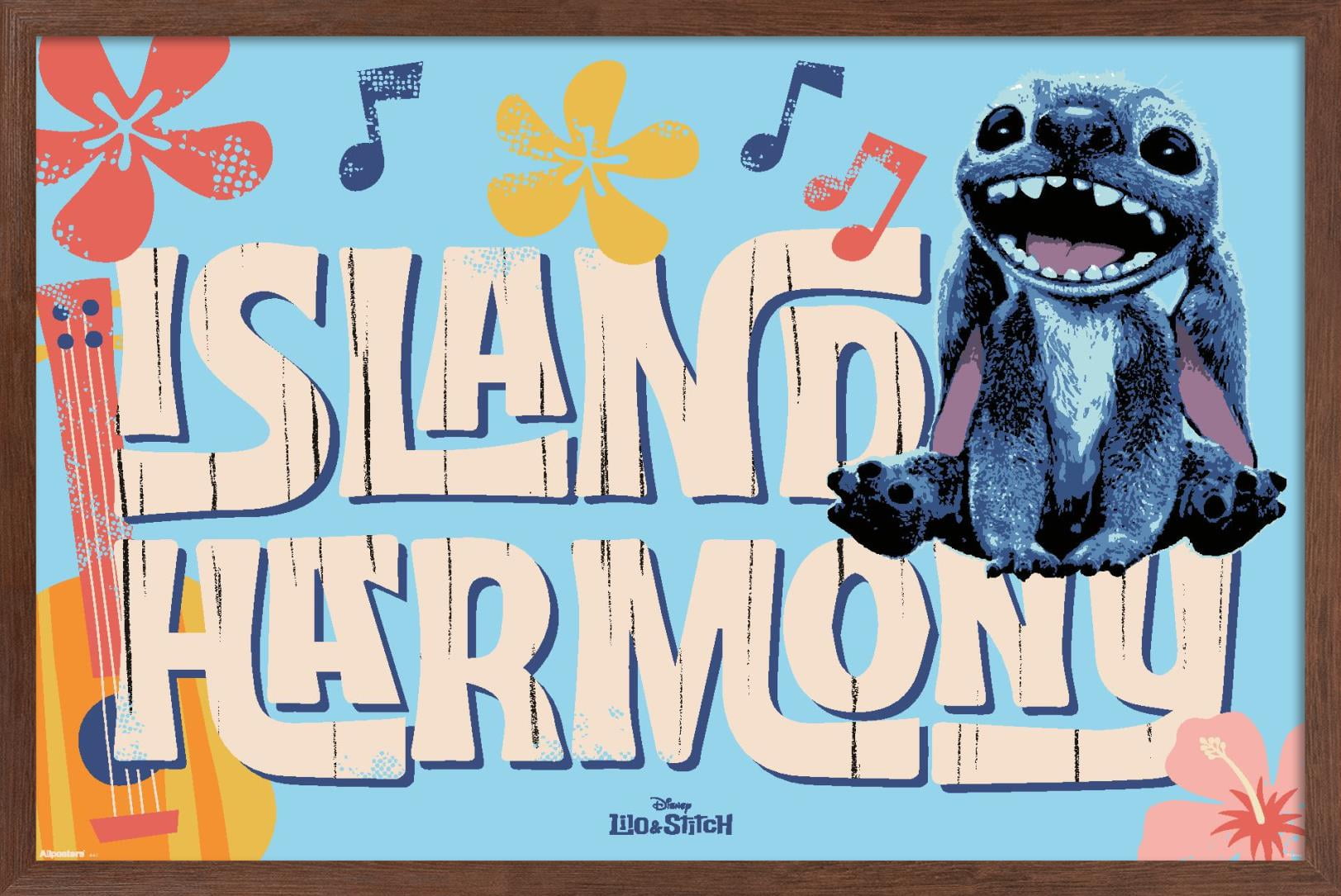 Disney Lilo & Stitch (2025) - Island Harmony Wall Poster, 14.725" x 22. ...
