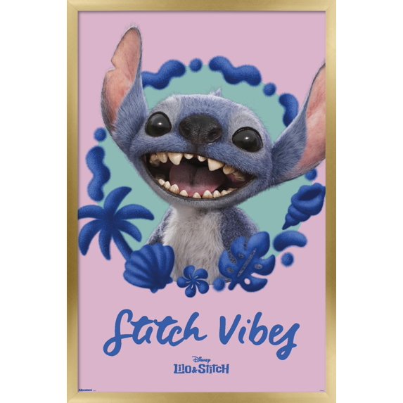 Disney Lilo & Stitch (2025) - Stitch Vibes Wall Poster, 22.375" x 34 ...