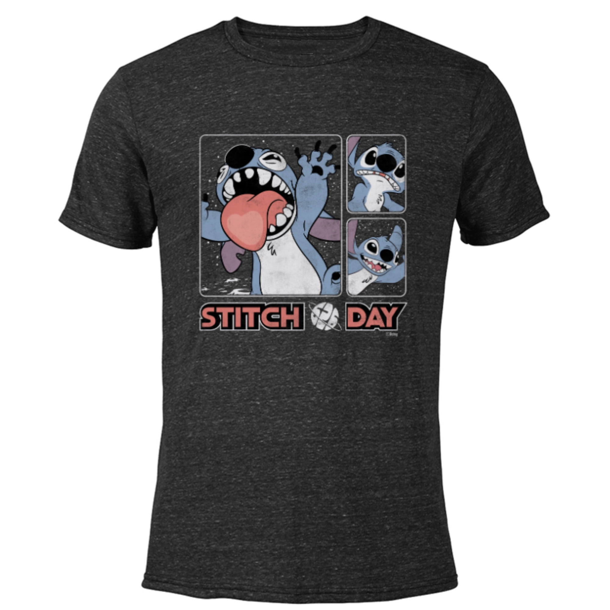 Disney Lilo & Stitch 626 Stitch Day Silly Faces Distressed - Short ...