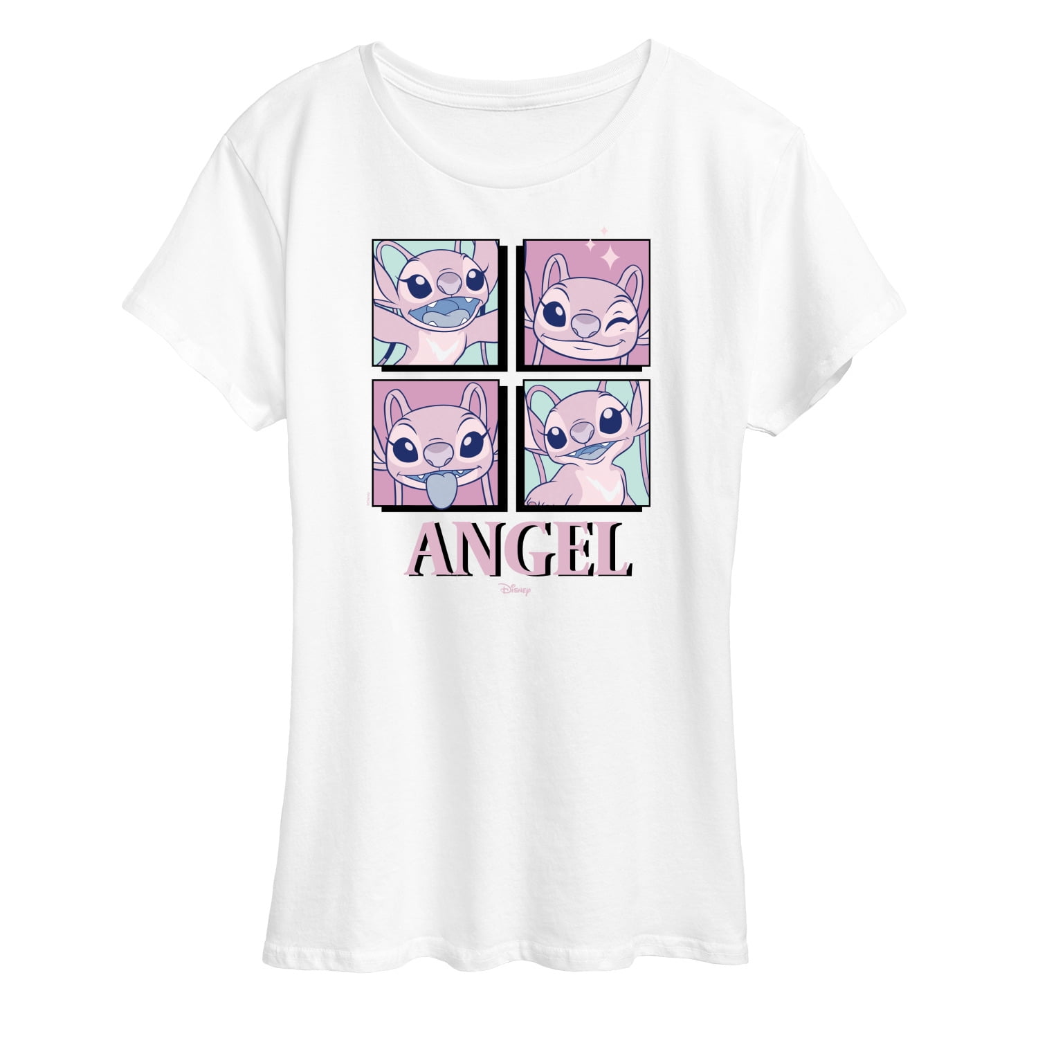 Disney - Lilo & Stitch - All The Expressions Of Angel - Women's Short ...
