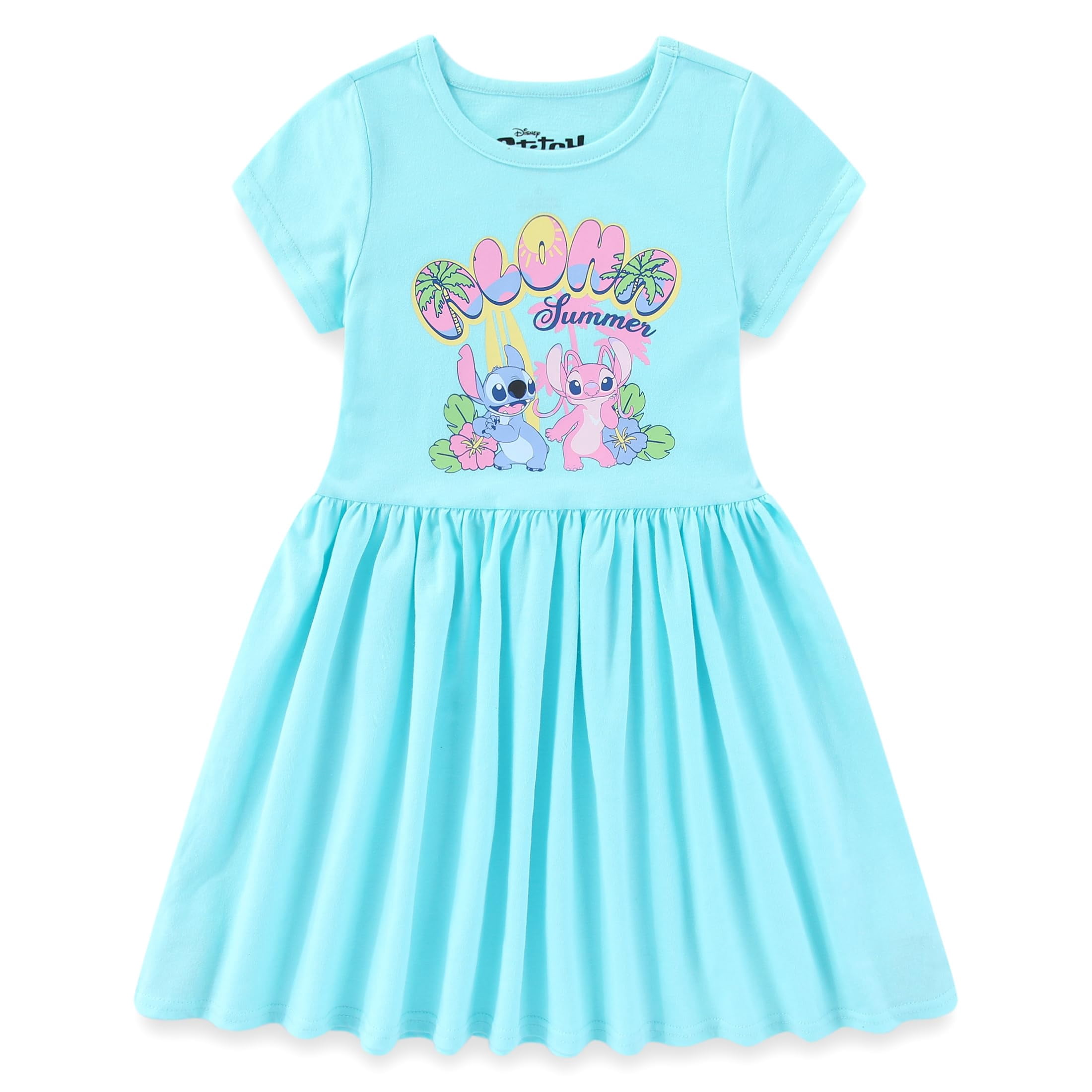 Disney Lilo & Stitch Angel Aloha Dress (Girls), Sizes 4-12 - Walmart.com