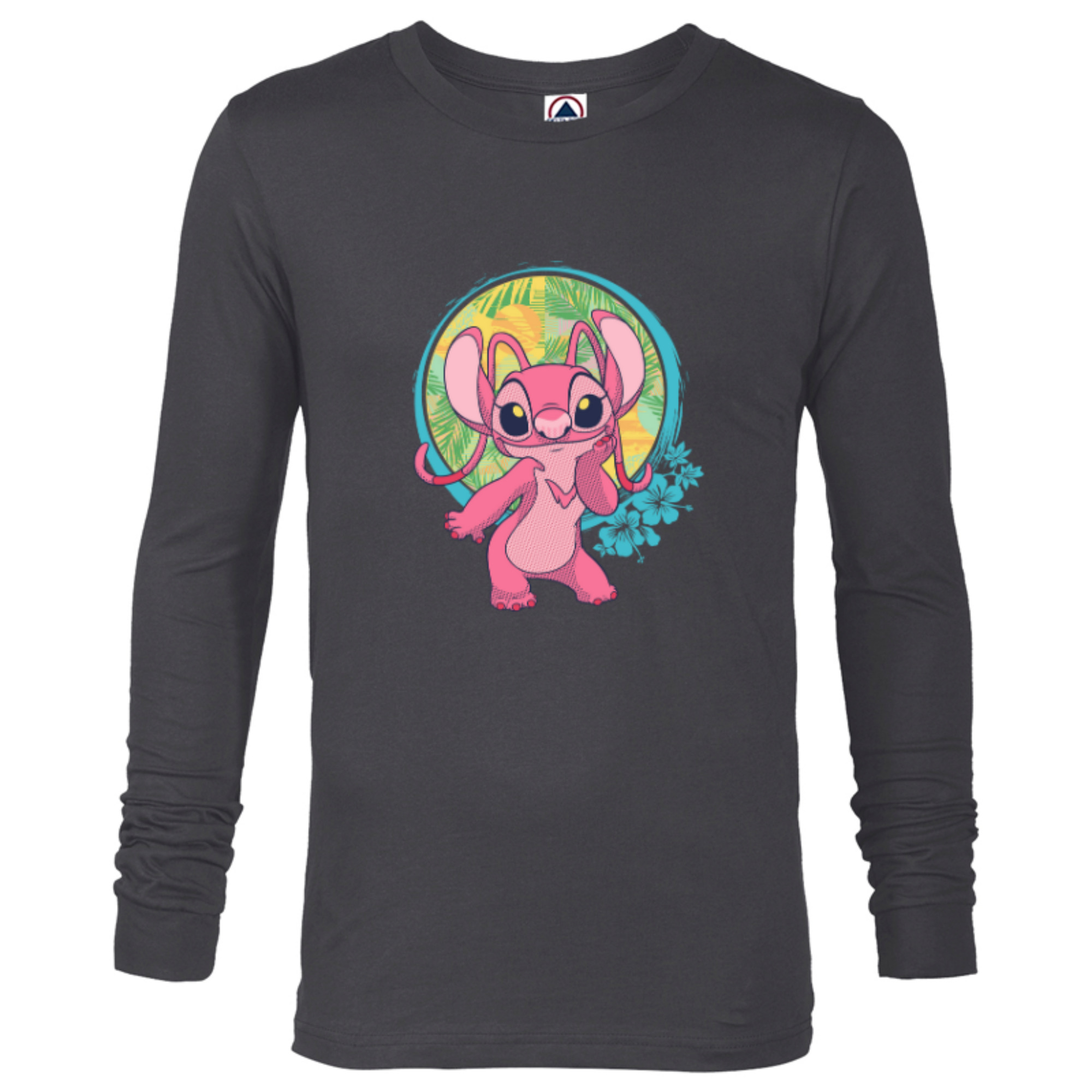 Disney Lilo & Stitch Angel Tropical Hawai’i Beach Vibes - Long Sleeve T ...
