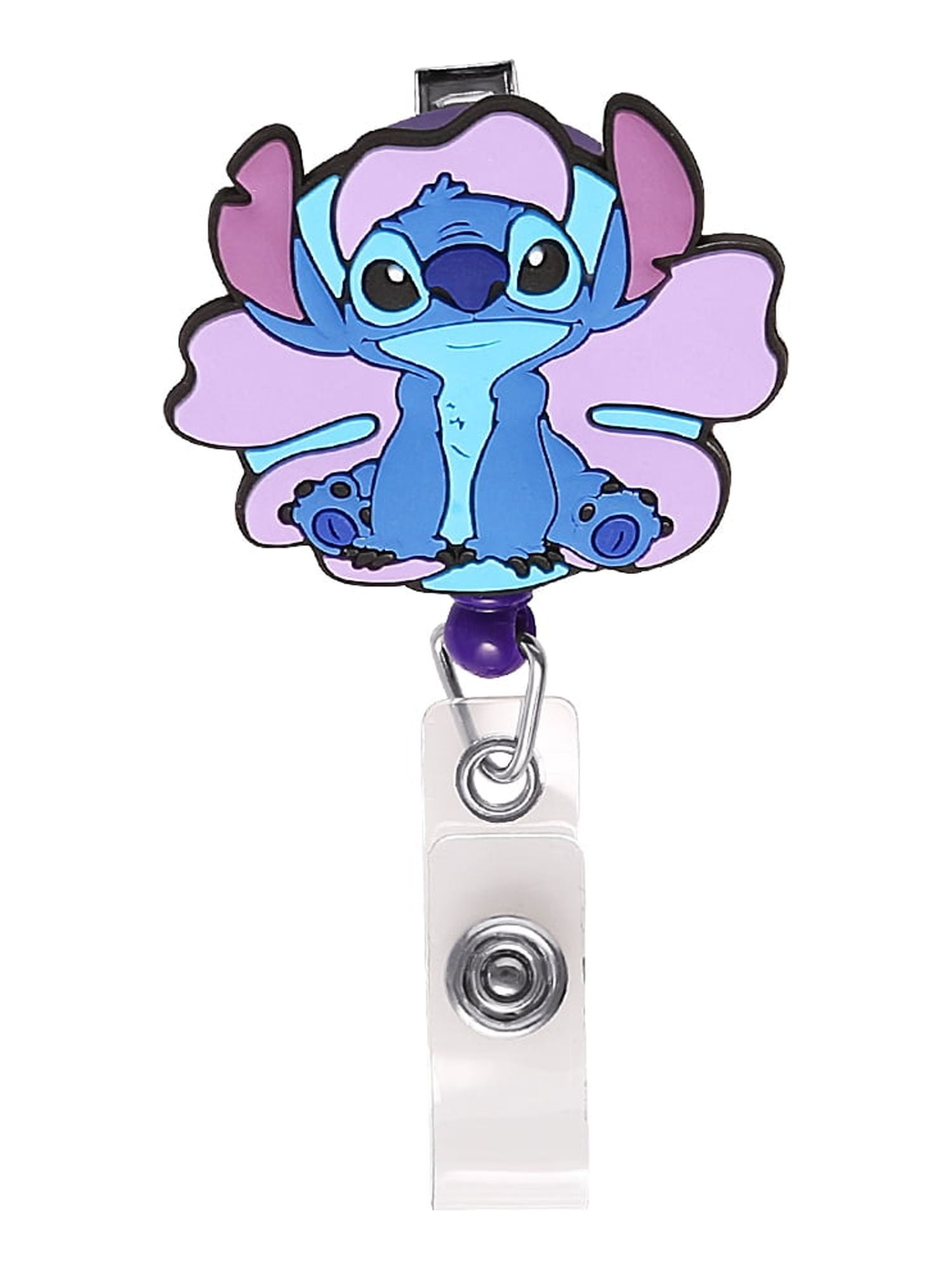 Disney-Stitch Badge Retractable Reel, 24" - Walmart Business Supplies