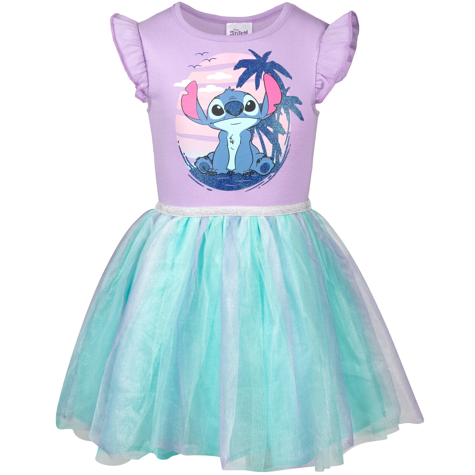 Disney Lilo & Stitch Big Girls Dress Toddler to Big Kid - Walmart.com