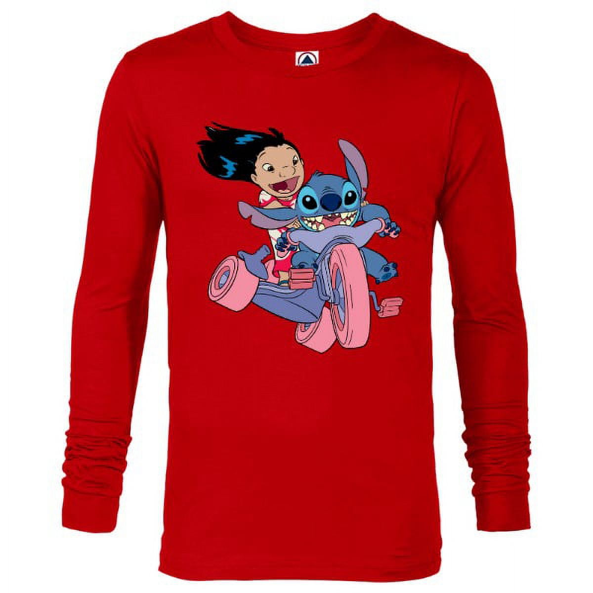 Disney Lilo & Stitch Bike Adventure - Long Sleeve T-Shirt for Men ...