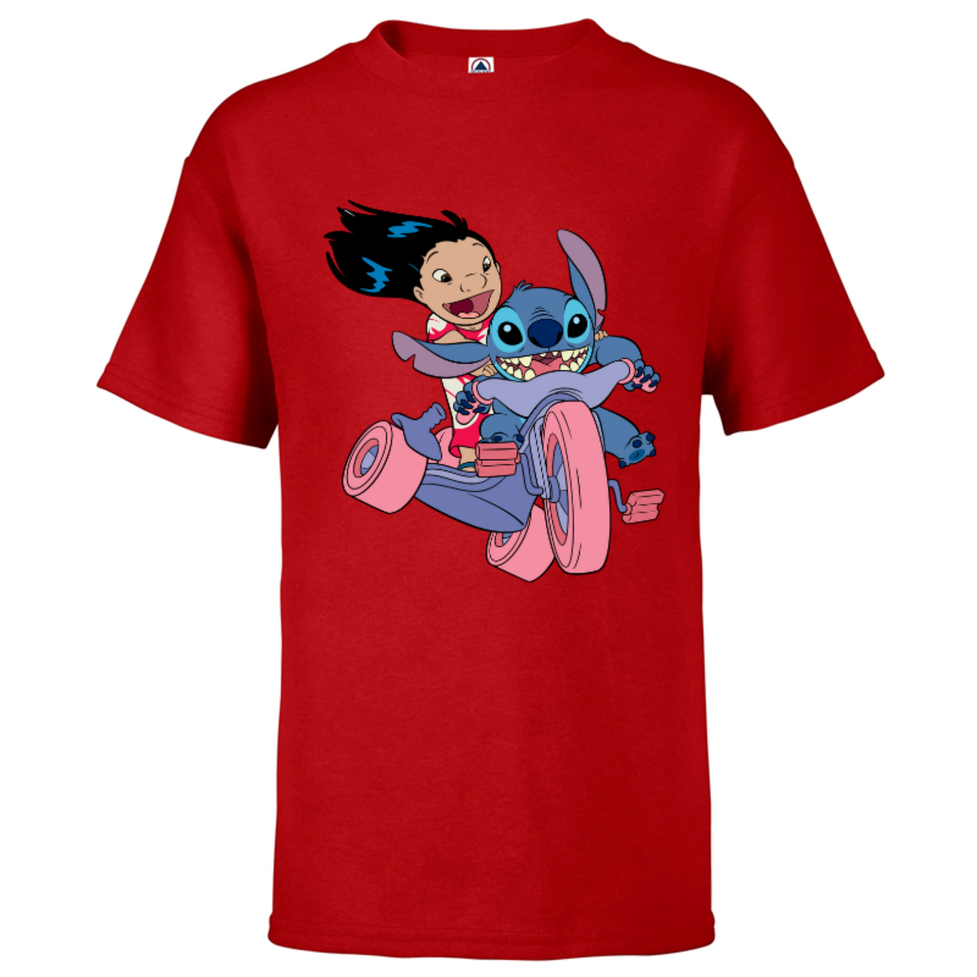 Disney Lilo & Stitch Bike Adventure - Short Sleeve T-Shirt for Kids ...