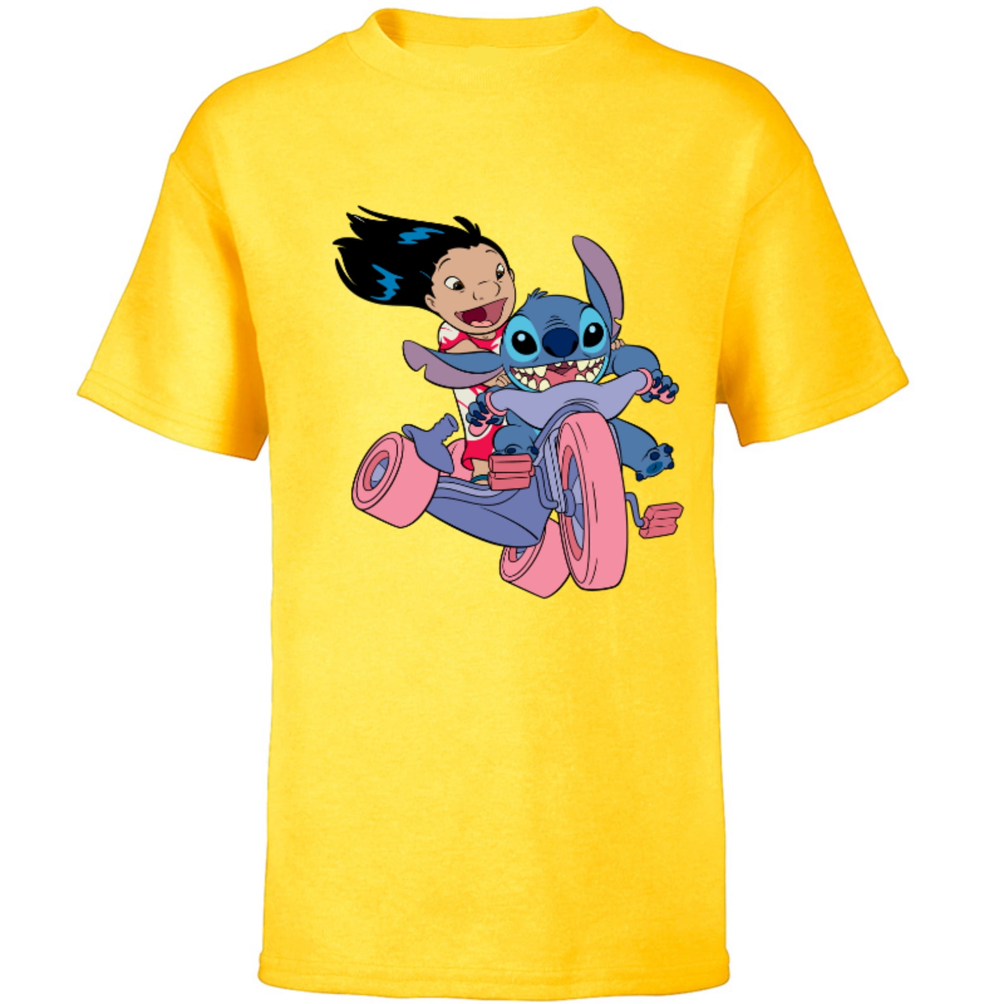 Disney Lilo & Stitch Bike Adventure - Short Sleeve T-Shirt for Kids ...