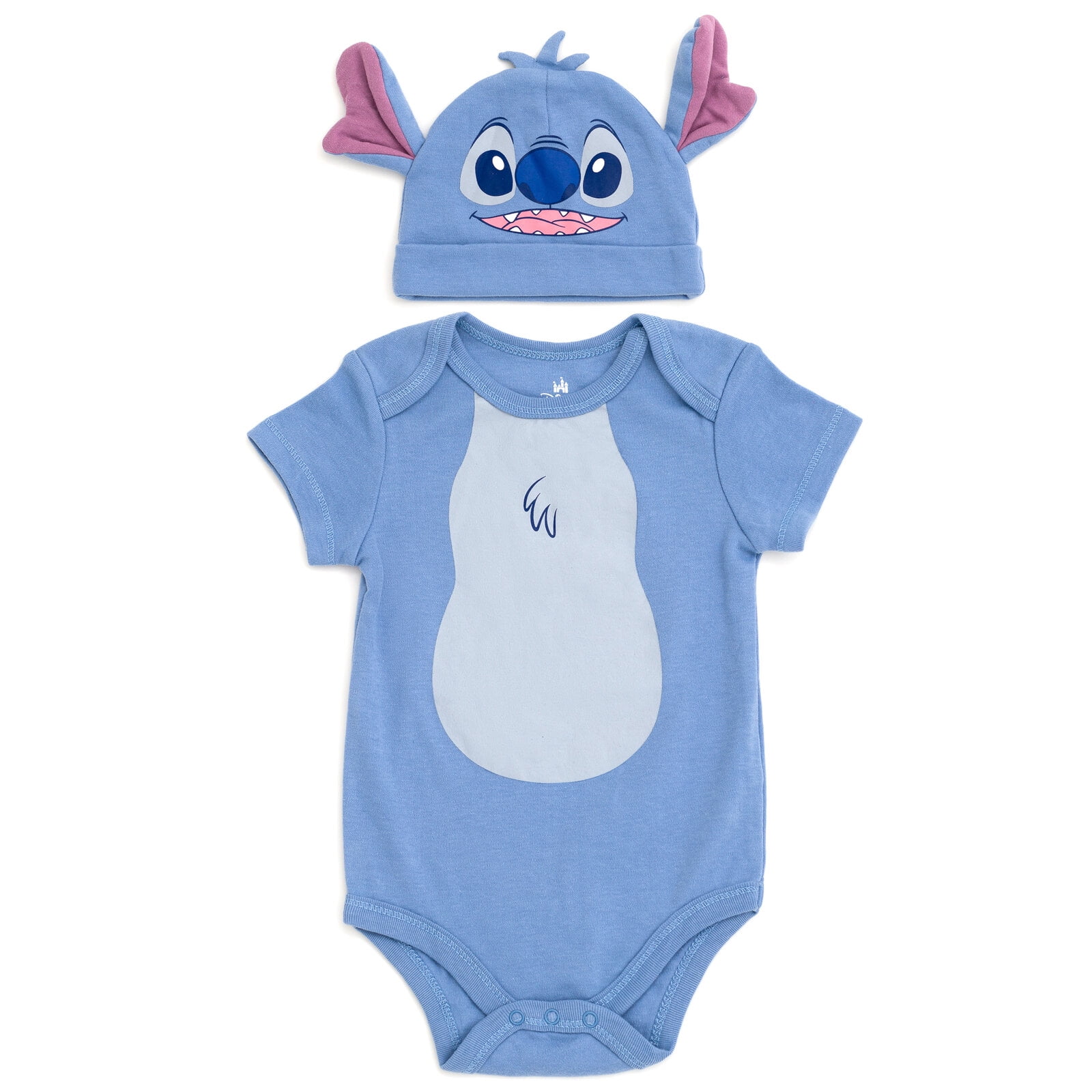 Disney Lilo & Stitch Cosplay Bodysuit and Hat Set Newborn to Infant ...