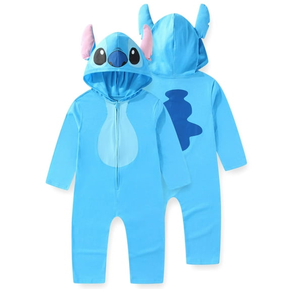 Disney Lilo & Stitch Cosplay Hooded Coverall with Ears (Girls), Sizes 3T-8 - Walmart.com