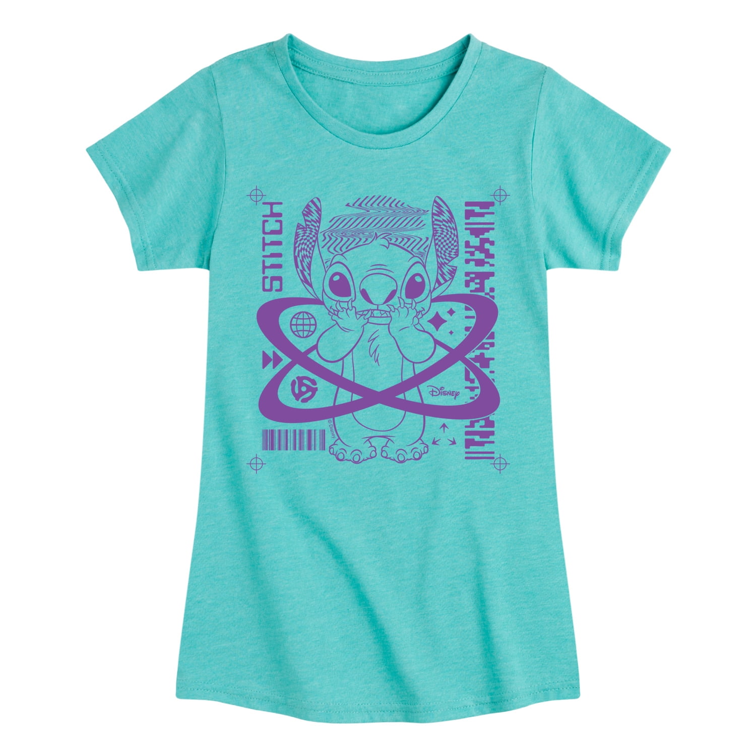 Disney - Lilo & Stitch - Crop Marks Stitch - Toddler & Youth Girls ...