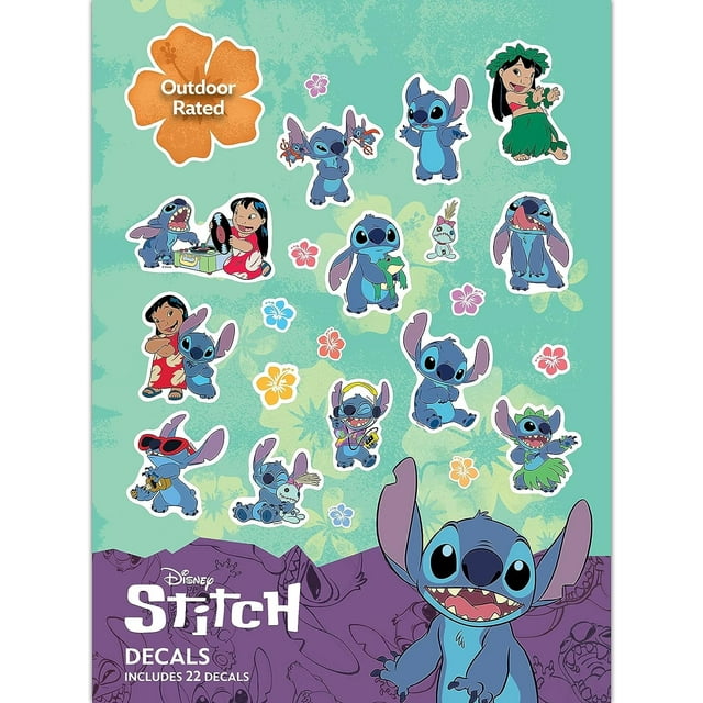 Disney Lilo and Stitch Decals - Set of 22 Lilo and Stitch Stickers for ...