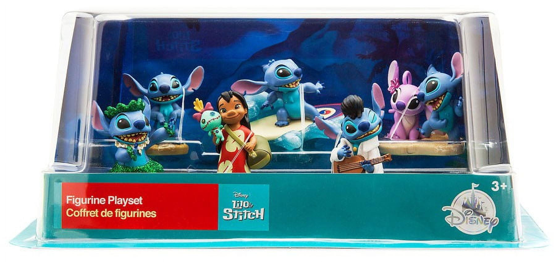 Disney Lilo & Stitch Deluxe PVC Action Figure Playset, 6 Piece ...