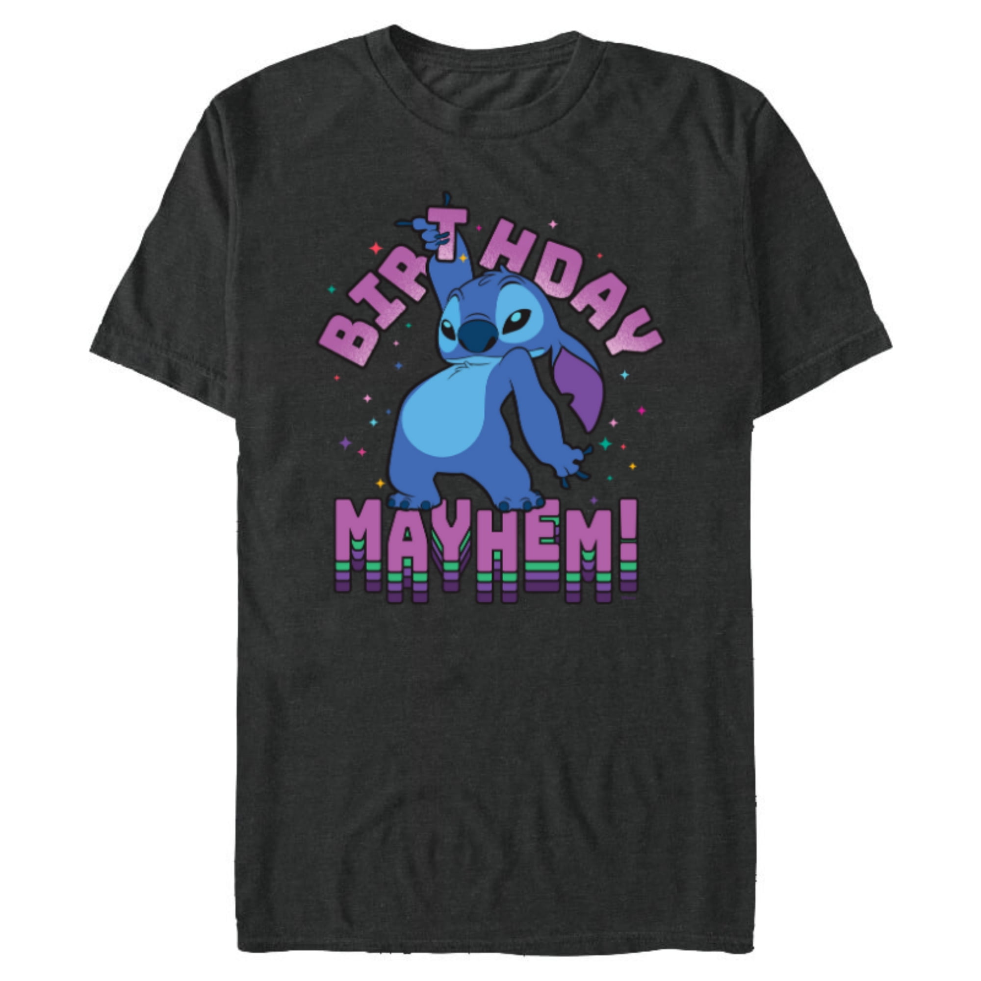 Disney Lilo & Stitch Disco Dance Birthday Mayhem! - Short Sleeve ...