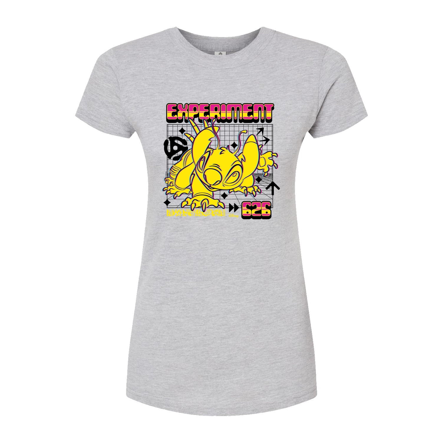 Disney - Lilo & Stitch - Experiment 626 - Juniors Fitted Graphic T ...