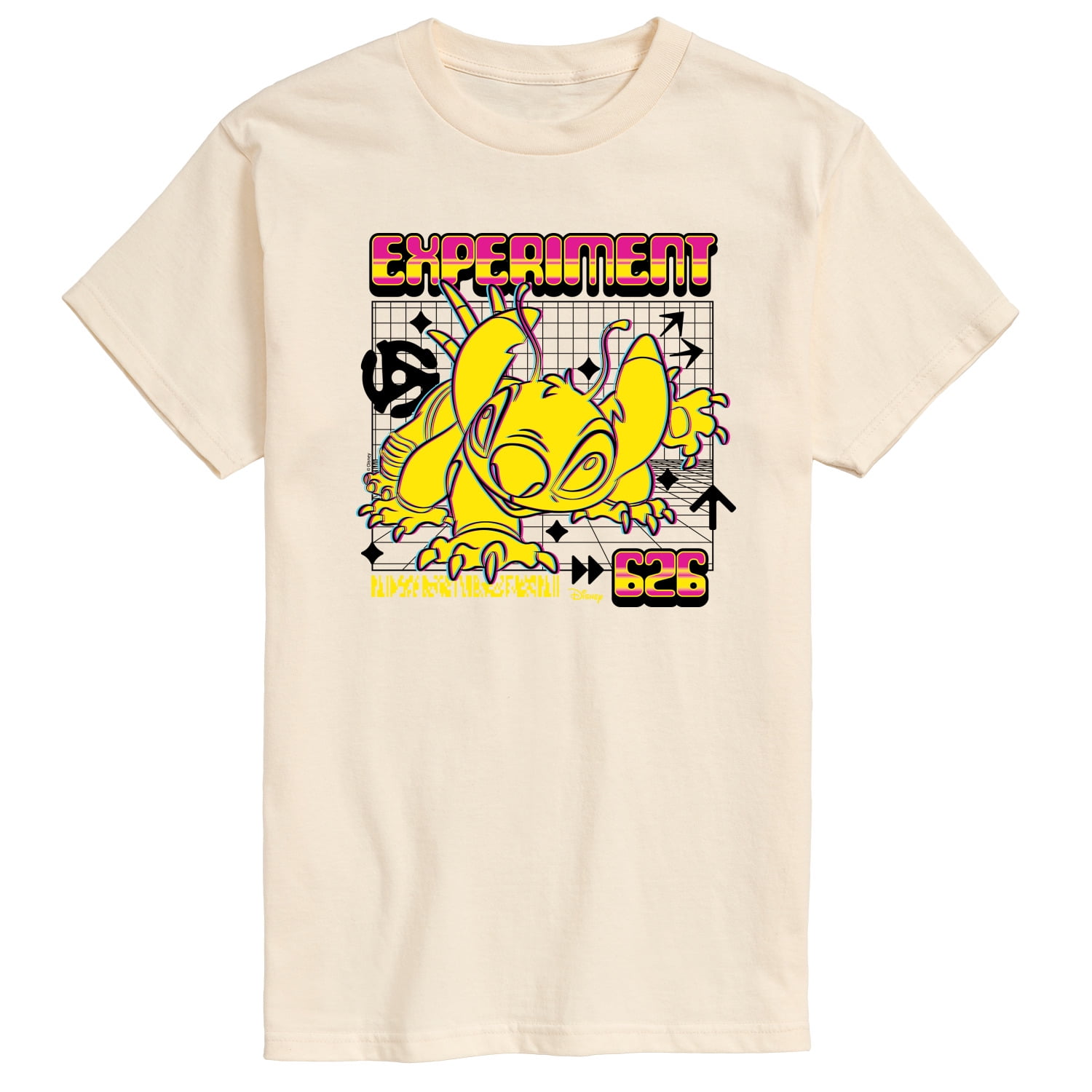 Disney - Lilo & Stitch - Experiment 626 - Men's Short Sleeve Graphic T ...