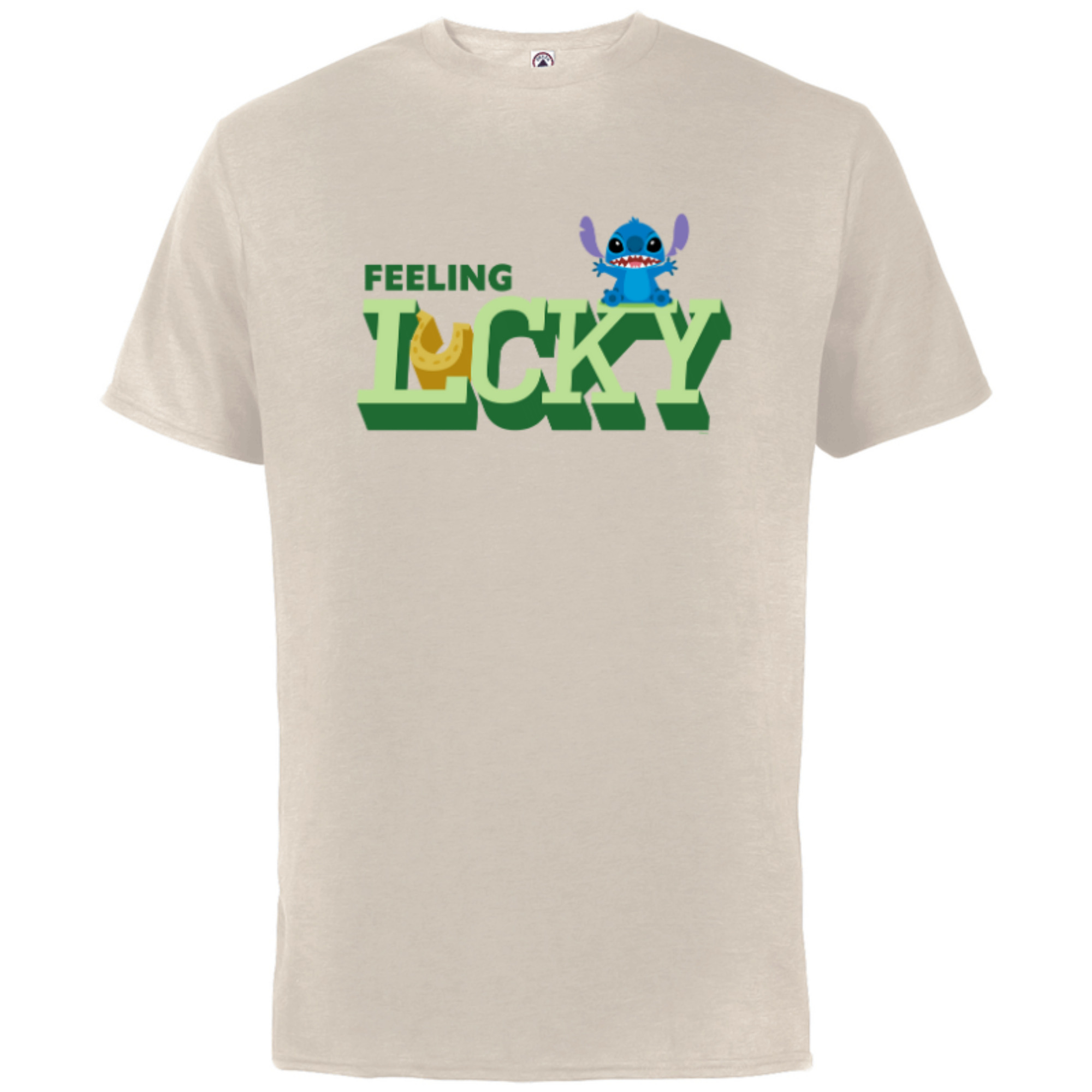 Disney Lilo & Stitch Feeling Lucky St Patrick’s Day - Short Sleeve ...