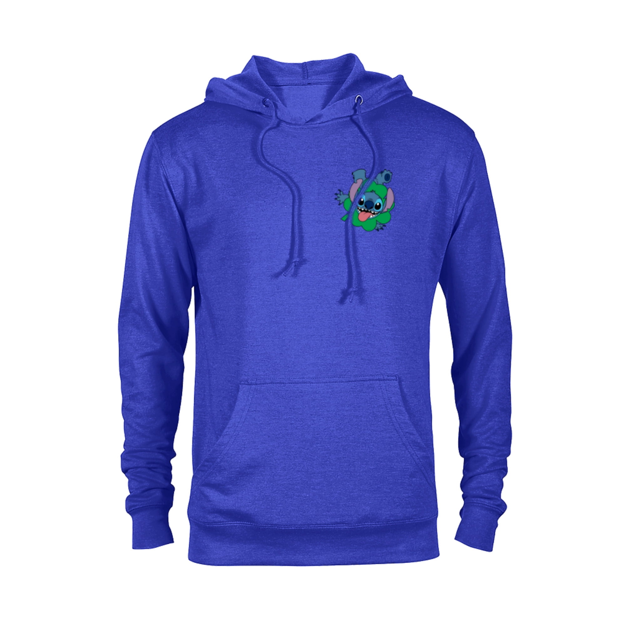 Disney Lilo & Stitch Four-Leaf Clover St Patrick’s Day - Pullover Hoodie for Adults - Customized ...