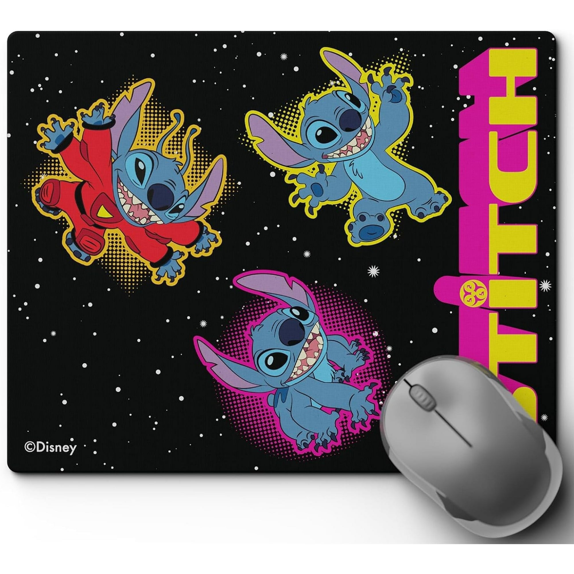 Disney Lilo & Stitch Gaming Mouse Pad, 10.25 x 8.25 in, Non-Slip, Spill ...