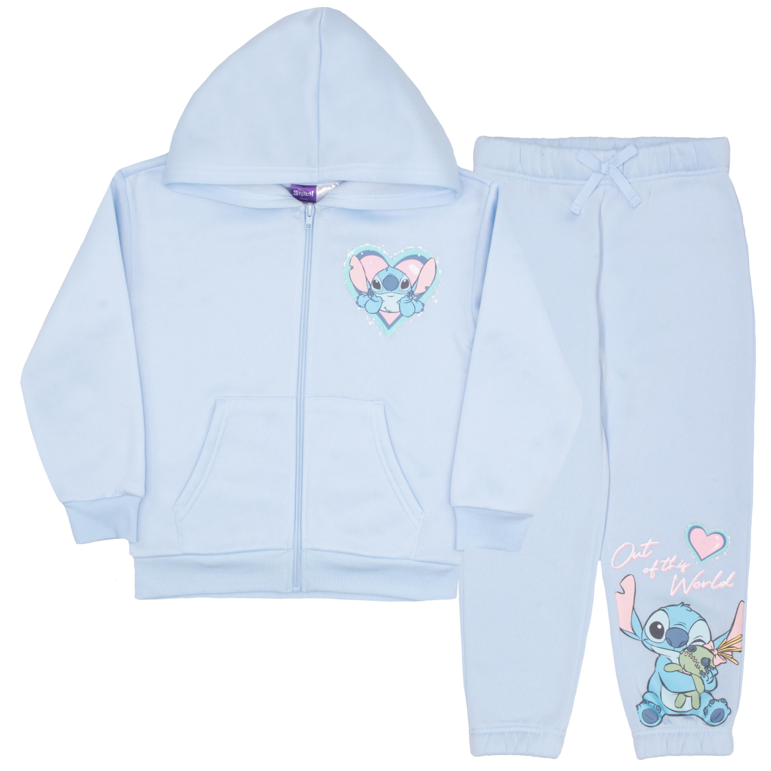 Disney Lilo & Stitch Girl's 2-Piece Fleece Set - Stitch Out of This ...