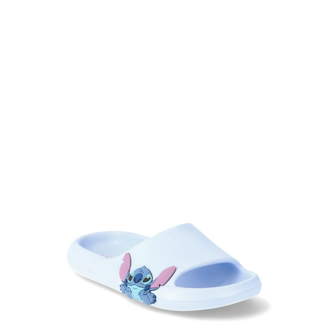 Disney Lilo & Stitch Girls Comfort Slide Sandals - Walmart.com