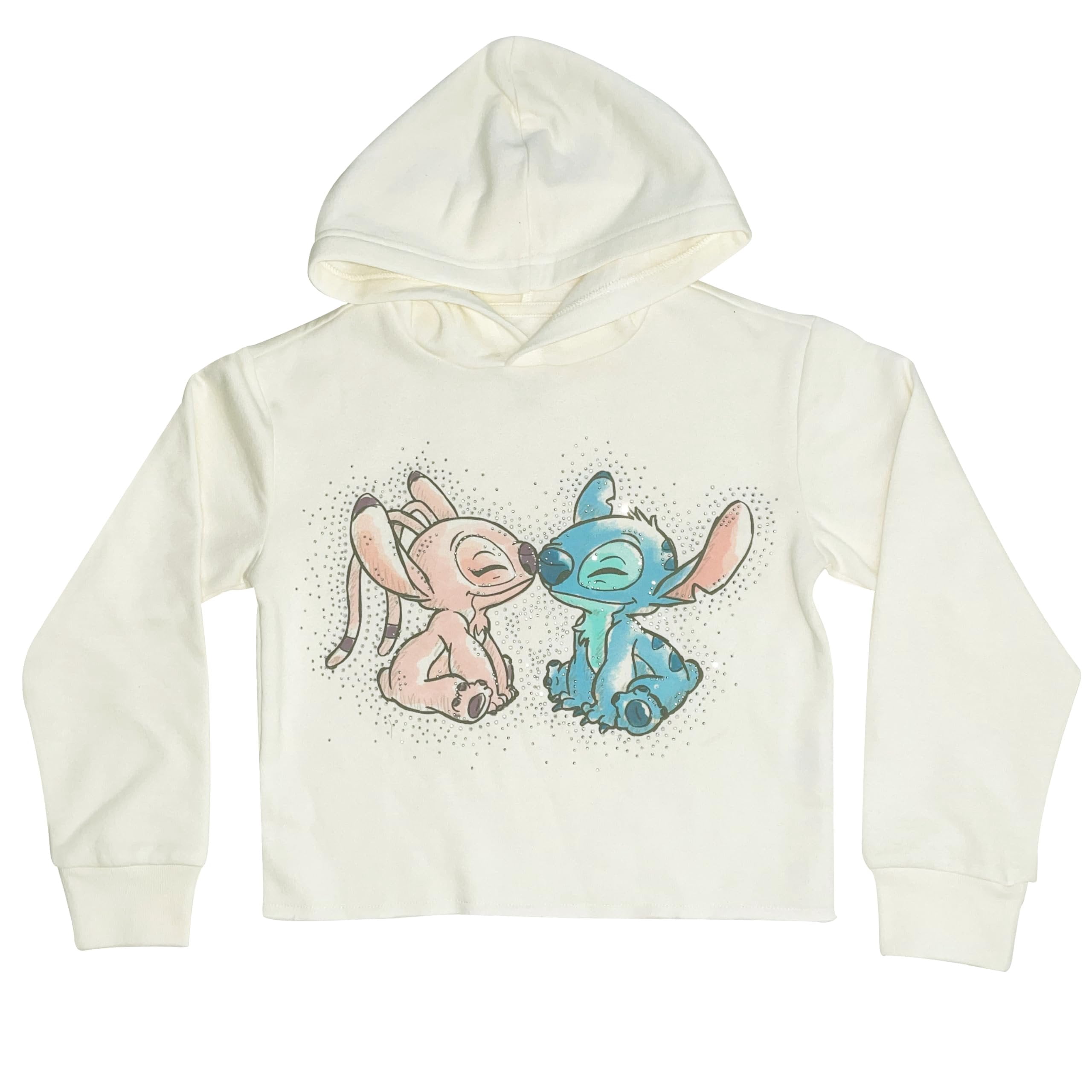 Disney Lilo & Stitch Girls Hoodie - Stitch Skimmer Pull Over Hoodie ...