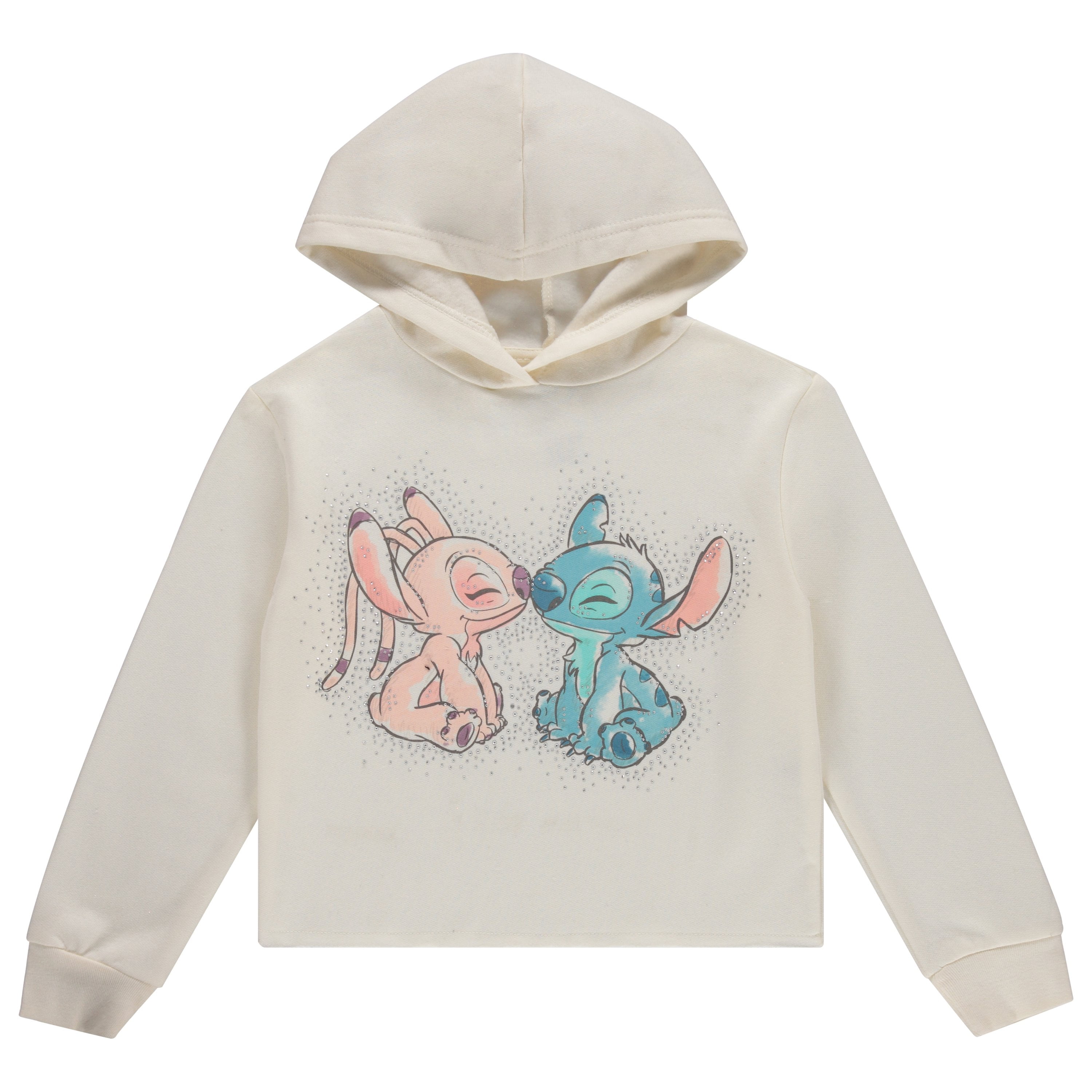 Disney Lilo & Stitch Girls Hoodie - Stitch Skimmer Pull Over Hoodie ...