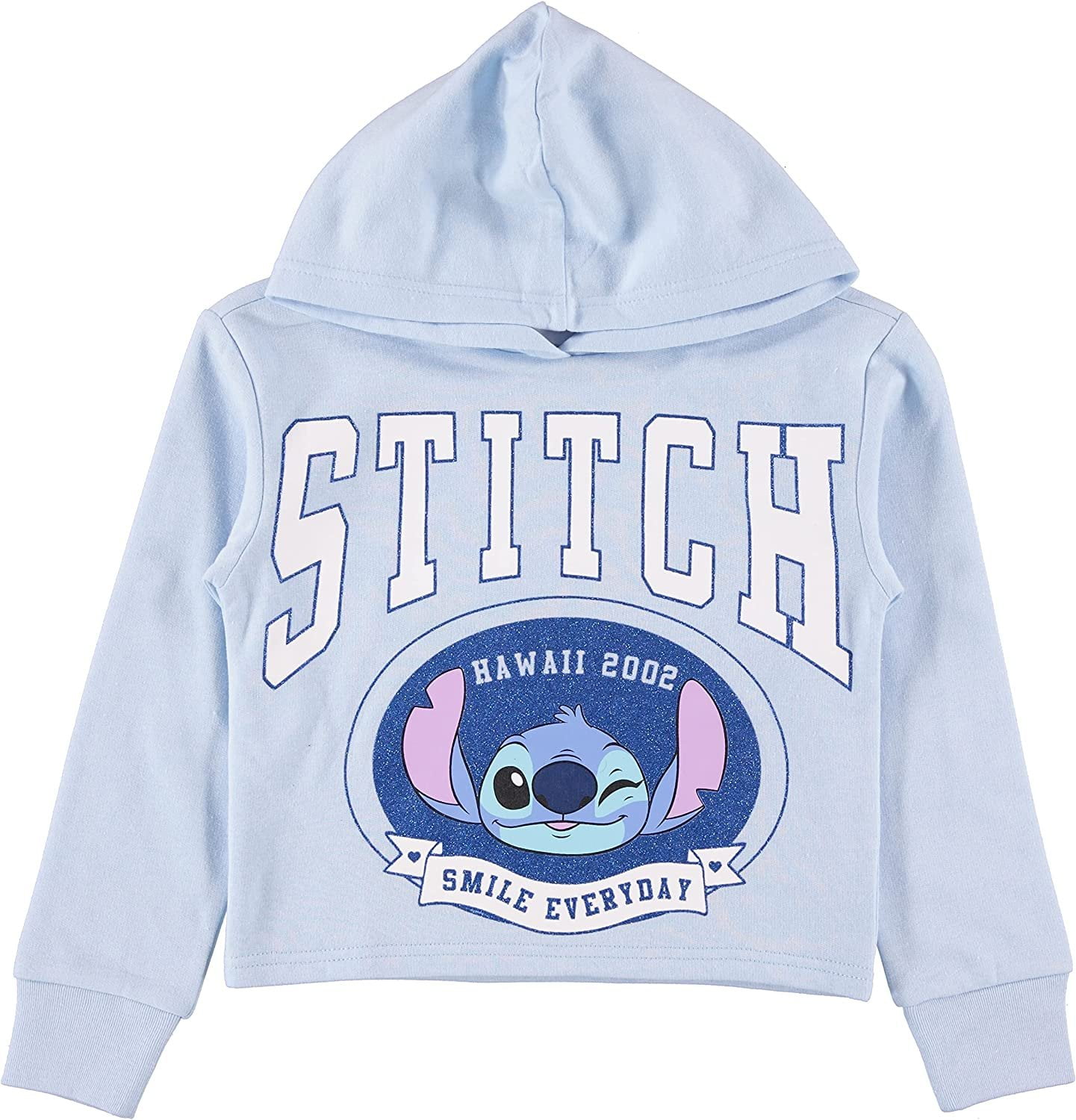 Disney Lilo & Stitch Girls Hoodie - Stitch Skimmer Pullover Hoodie ...