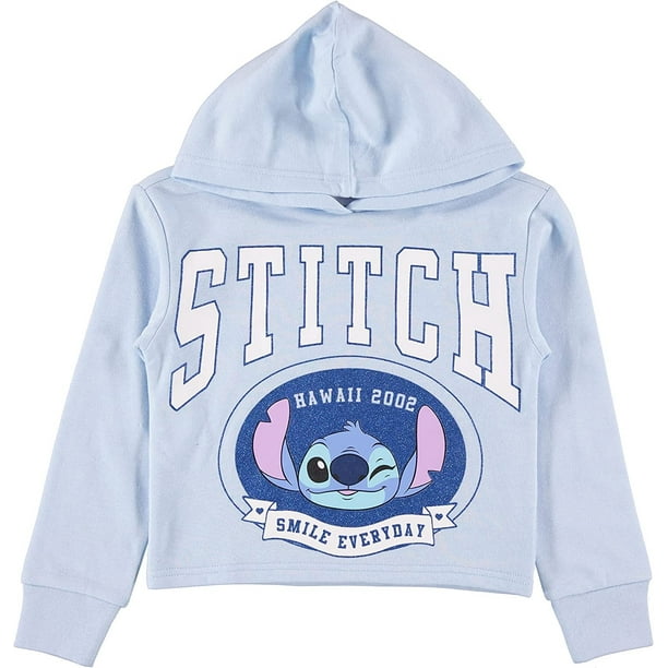 Disney Lilo & Stitch Girls Hoodie - Stitch Skimmer Pullover Hoodie ...