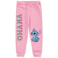 DISNEY Girls Lilo and Stitch Jogger Sweatpants with Minnie Mouse ...