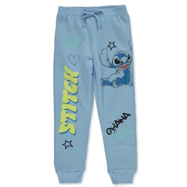 DISNEY Girls Lilo and Stitch Jogger Sweatpants with Minnie Mouse ...