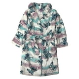 Disney Lilo & Stitch Girls Soft White Rainbow Robe House Coat Pajama 6 ...