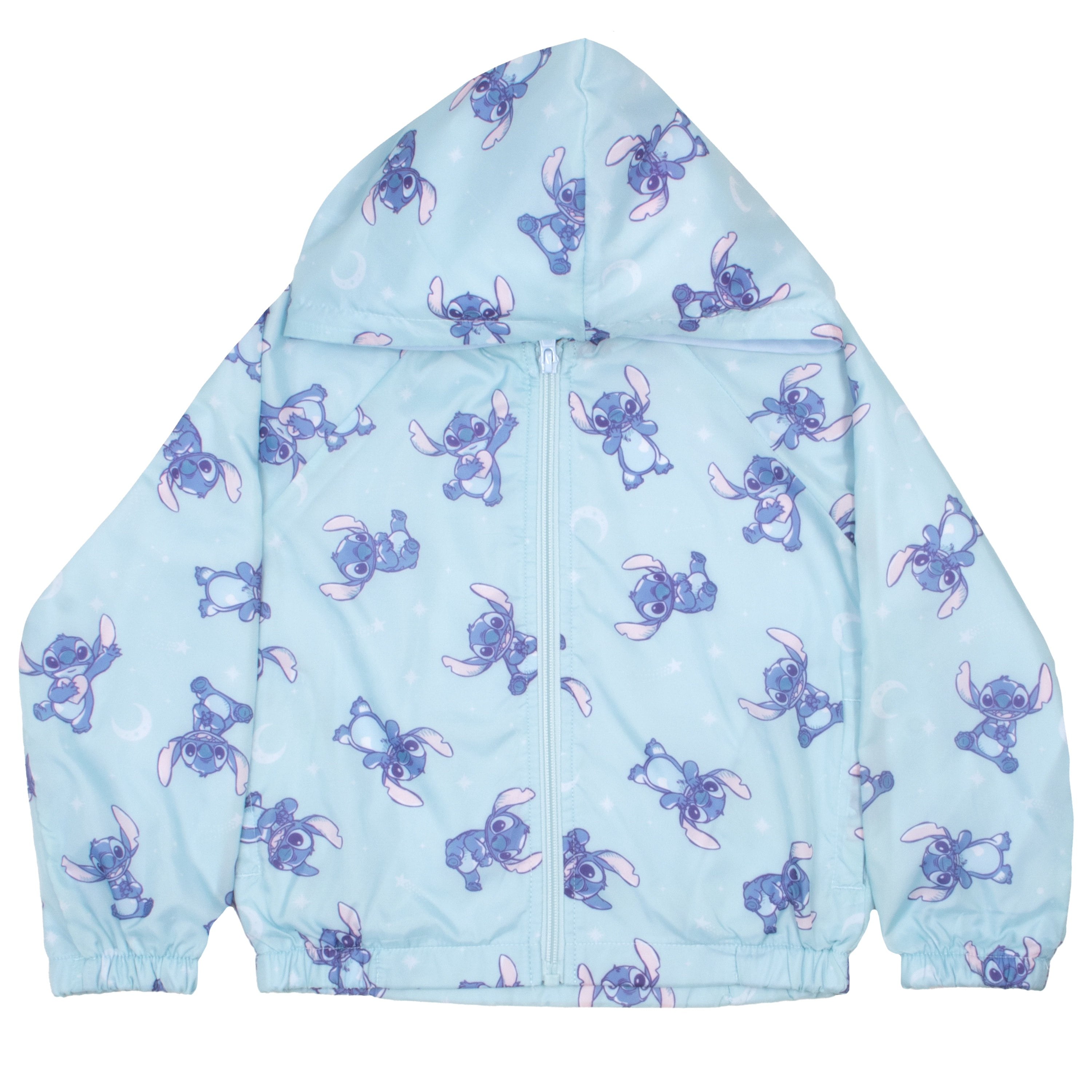 Disney Lilo and Stitch Girls Windbreaker Jacket Kids Rain Jacket for Big Kids Girls Rain Jacket ...