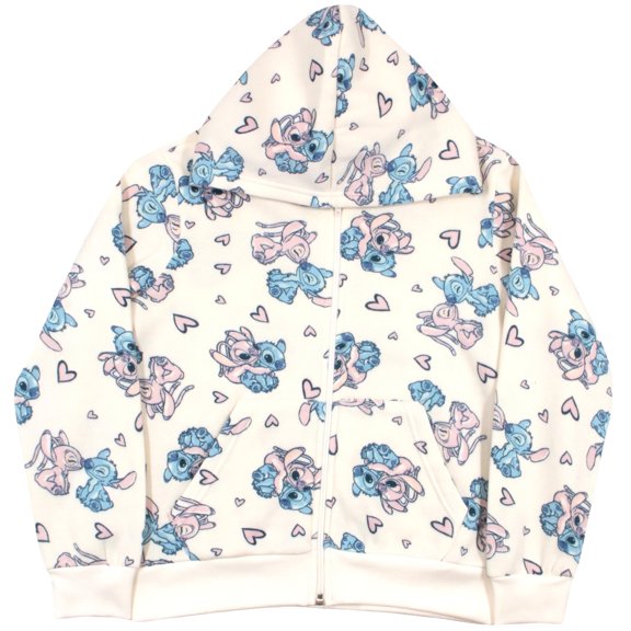 Disney Lilo and Stitch Cutie Girls Pullover Hoodie for Kids (Size 4-16 ...