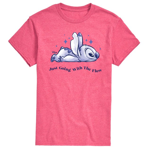Disney - Lilo & Stitch - Go With The Flow - Men's Short Sleeve Graphic ...