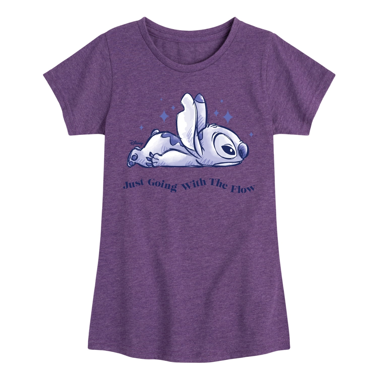 Disney - Lilo & Stitch - Go With The Flow - Toddler & Youth Girls Short ...