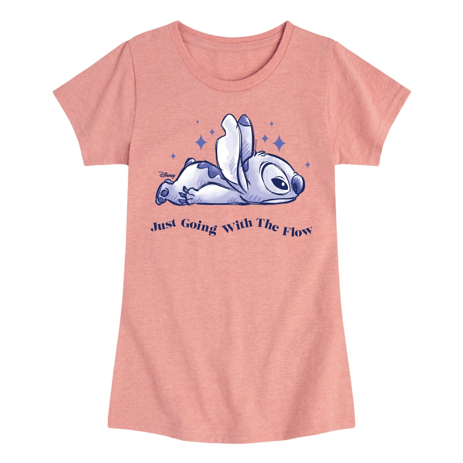 Disney - Lilo & Stitch - Go With The Flow - Toddler & Youth Girls Short ...