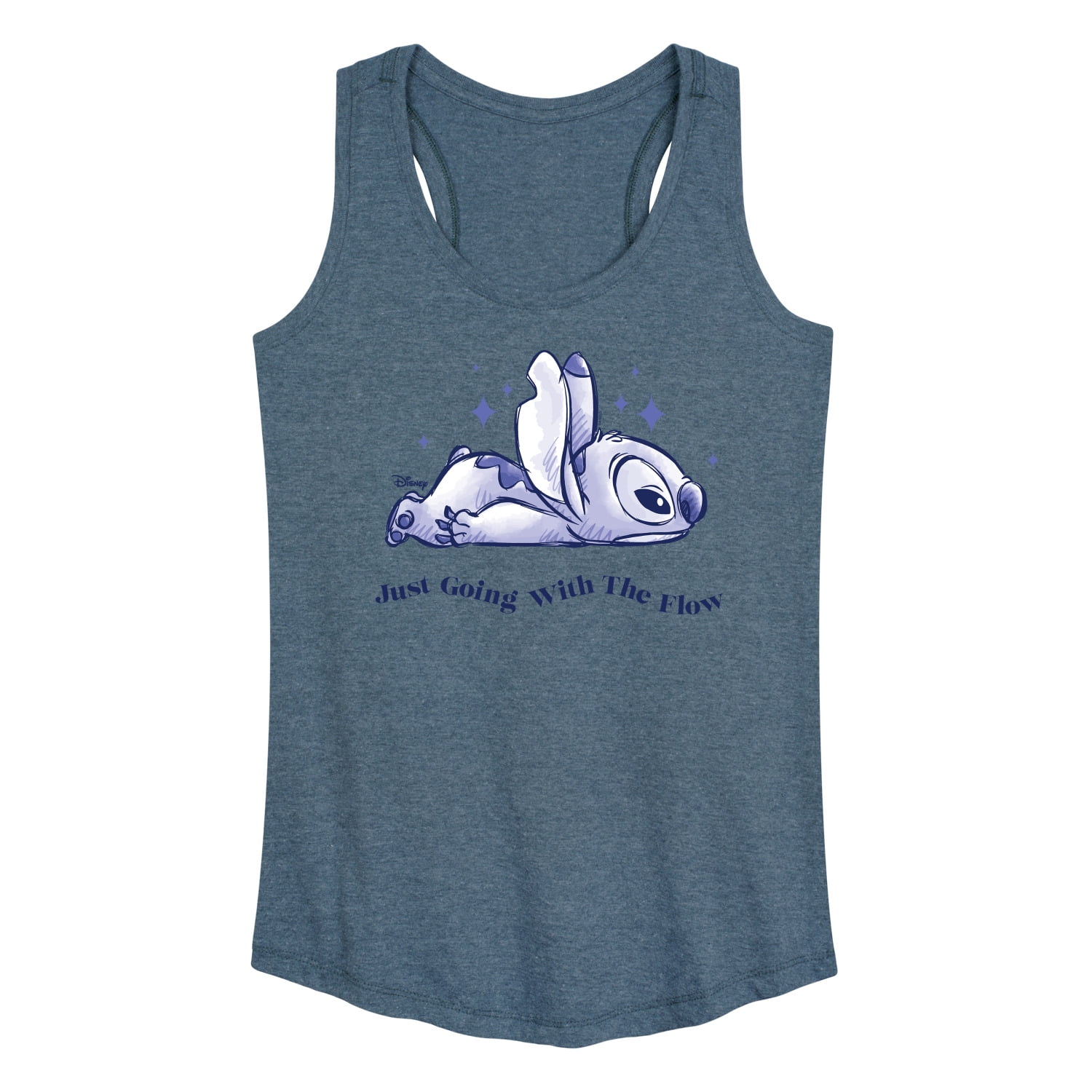 Disney - Lilo & Stitch - Go With The Flow - Women's Racerback Tank Top ...