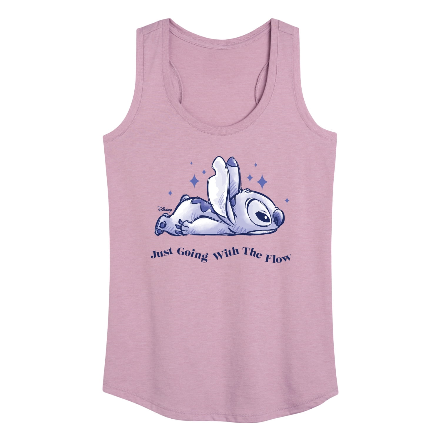 Disney - Lilo & Stitch - Go With The Flow - Women's Racerback Tank Top ...
