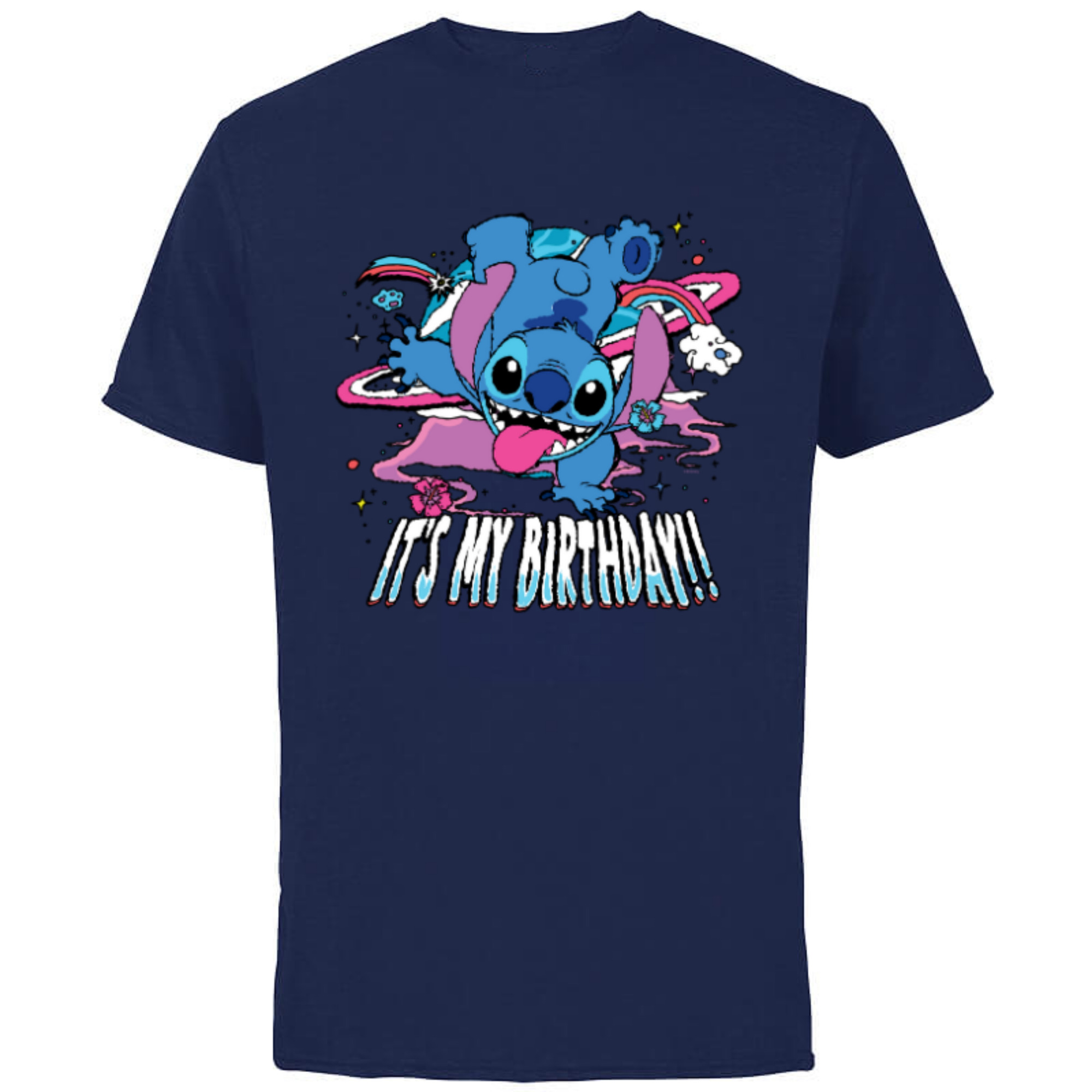 Disney Lilo & Stitch Handstand “It’s My Birthday!” - Short Sleeve ...
