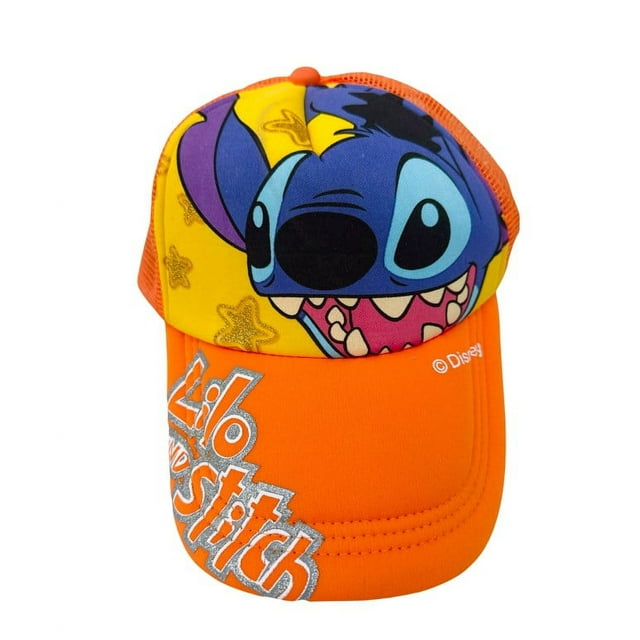 Disney Lilo & Stitch Hat baseball cap with mesh back - Walmart.com