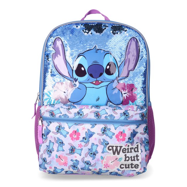 Disney Lilo Stitch Kids Flower Power Backpack - Walmart Business Supplies