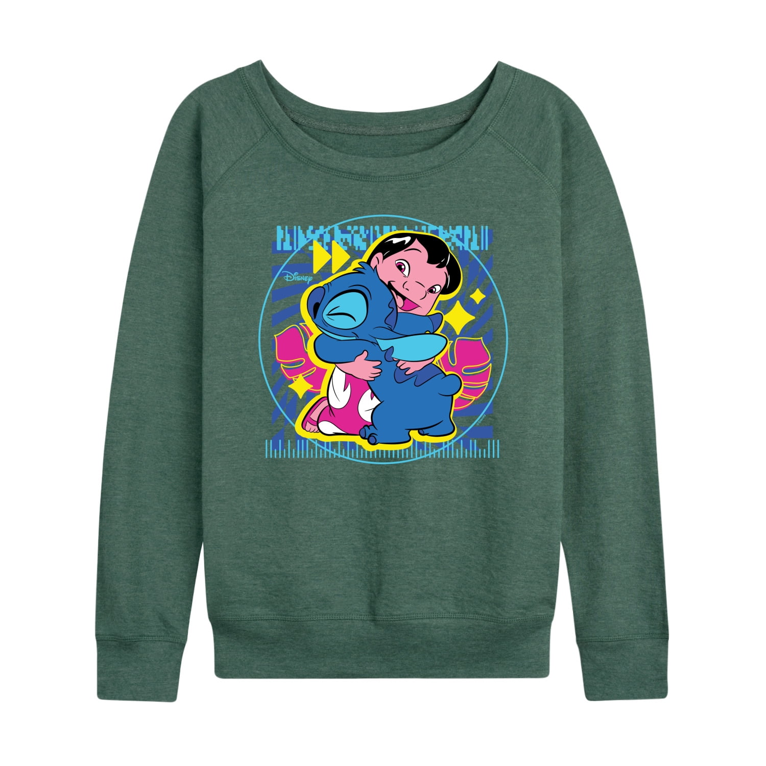 Disney - Lilo & Stitch - Lilo Stitch Hug - Women's Lightweight French ...